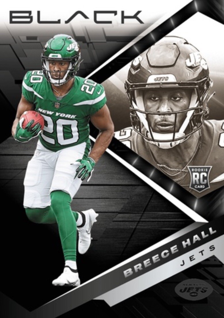 2022 Panini Black Breece Hall Rookie RC NFL Blitz Digital Card | eBay