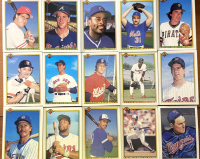 UP TO 80% OFF 1990 BOWMAN BASEBALL CARDS #1-421 PICK YOUR CARDS SEE ...
