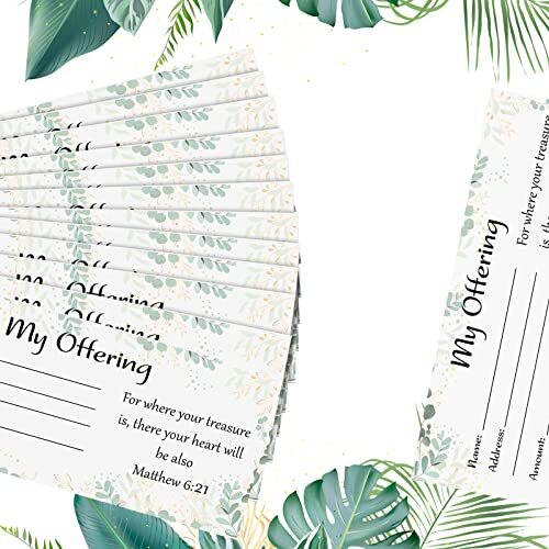 500 Pack My Offering Envelopes for Church Offering Tithing Donation ...