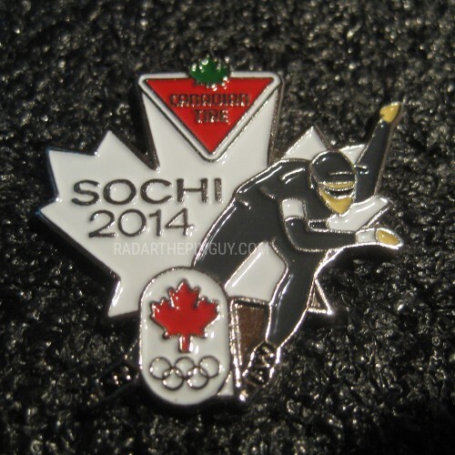 2014 Sochi Winter Olympic COC Canadian Tire Speed Skating Pin | eBay