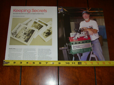 CHARLIE YAPP FORD MODEL A ORIGINAL 2005 ARTICLE | eBay