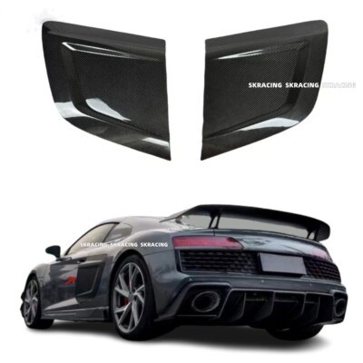 For 2020-2023 Audi R8 V10 Dry Carbon Fiber Door Fenders Side Blade ...