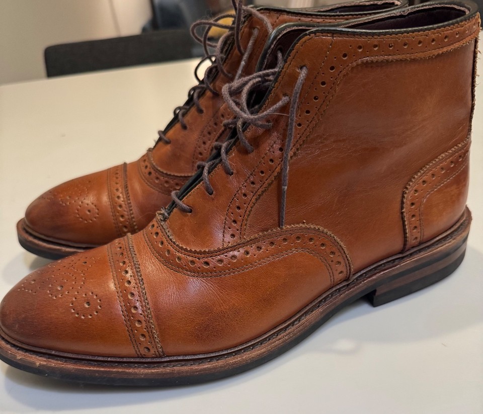 Allen Edmonds Hamilton Weatherproof Oxford Dress Boot Size 10 2E | eBay