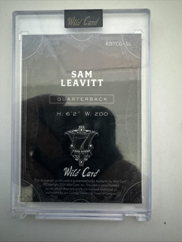 2025 Wild Card Sam Levitt 2/4 Auto | eBay