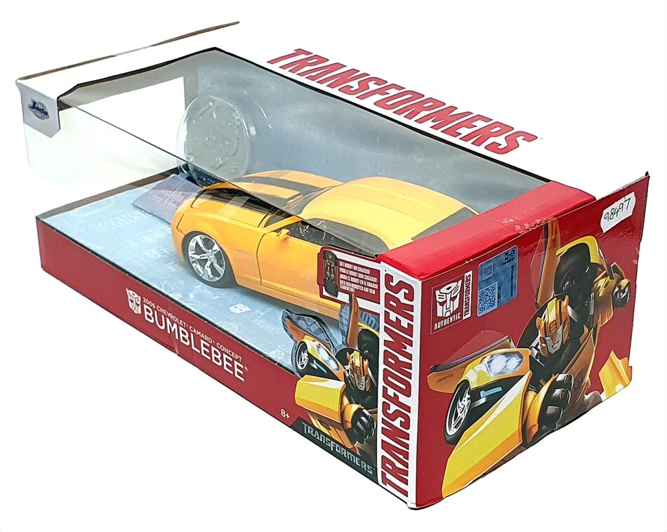 Jada 1/24 Scale 98497 - Chevy Camaro Concept Bumblebee & Collectible ...