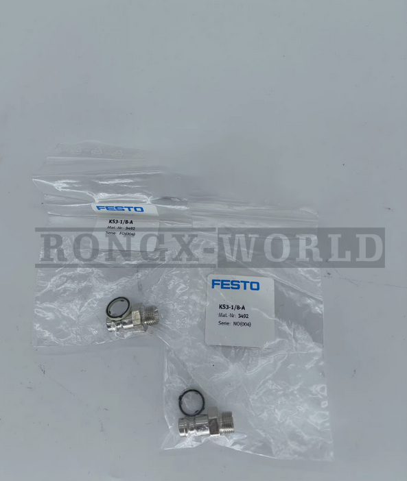 5PCS FESTO KS3 Series G1/8 Male Quick Connect Plug KS3-1/8-A 3492 New ...