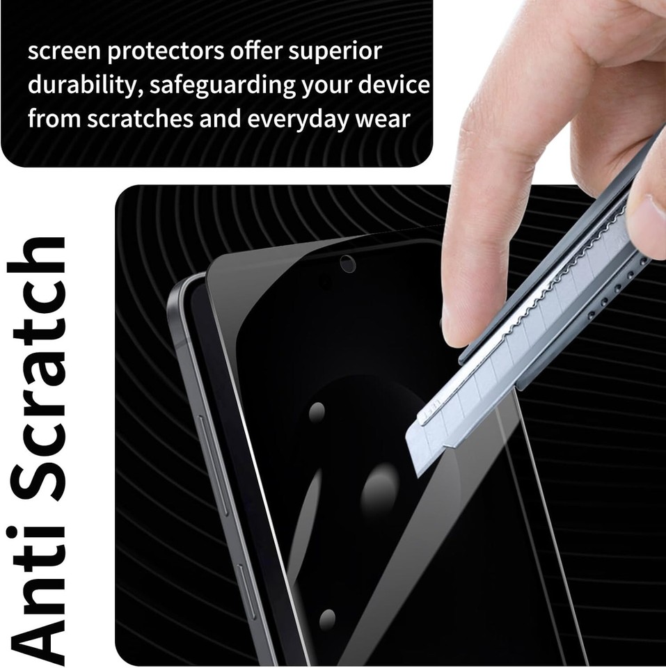 Privacy Screen Protector For Samsung Galaxy S25 FE A07 A16 Glass ...