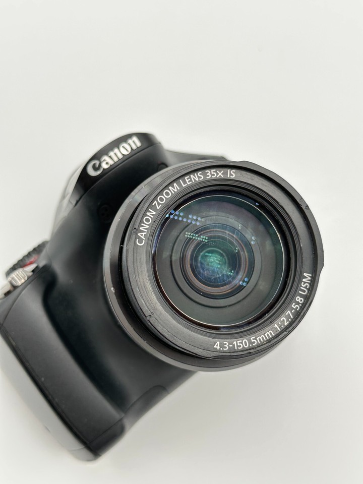 Canon Powershot SX30 IS 14.1MP 35X Zoom Digital Camera Powers On ...