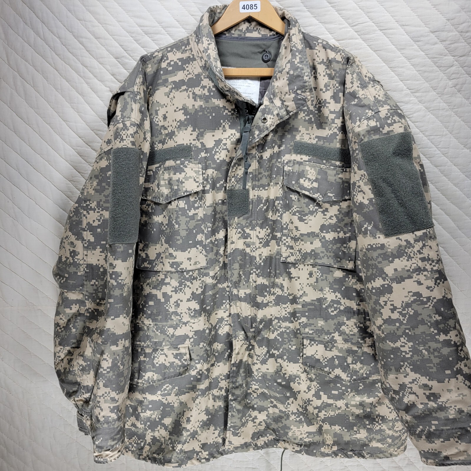 Military Field Coat Mens XXL Regular Camo Field Jacket US Army Rothco ...