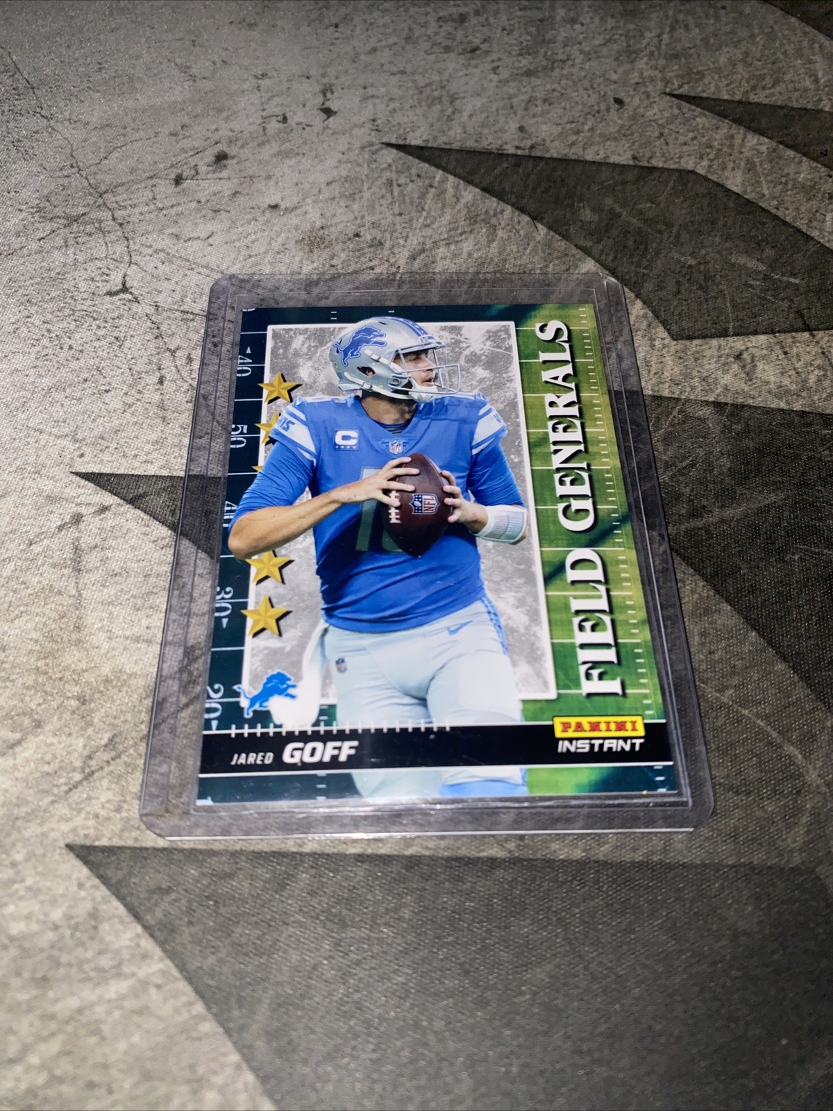 Jared Goff 2021 Panini NFL Instant Field Generals #11 Rookie Card 1 of ...