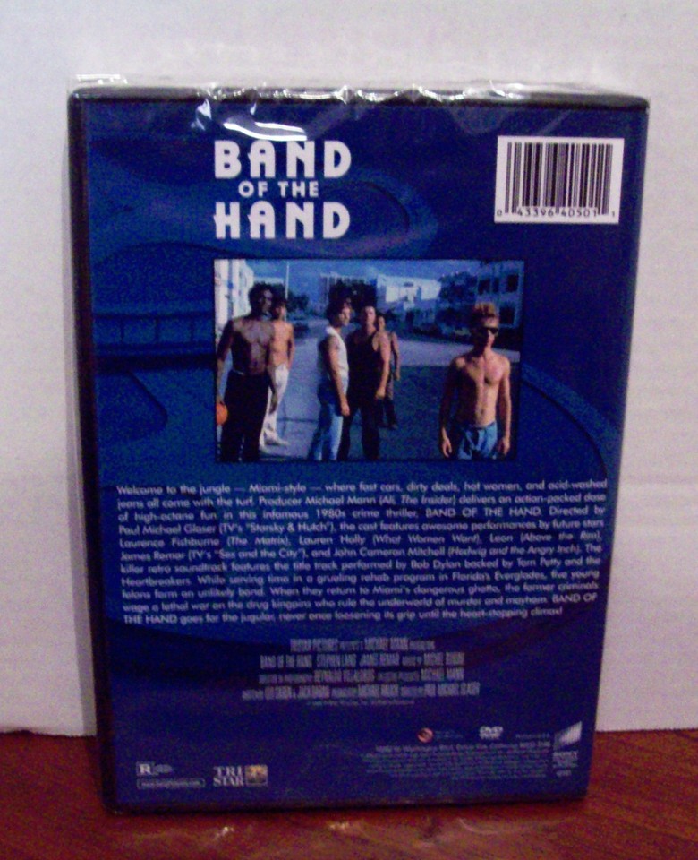 Band of the Hand DVD 1986 Stephen Lang James Remar Michael Carmine NEW ...