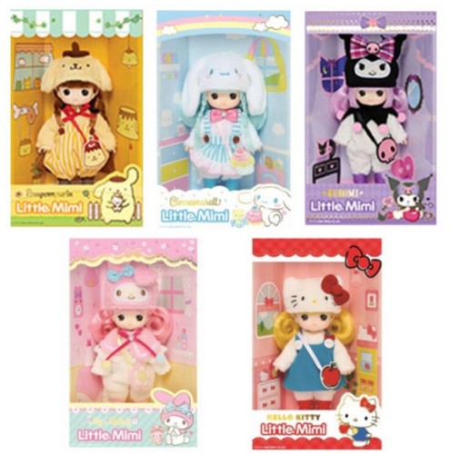 Sanrio X Little Mimi 5 Characters Doll Figure Officially licensed | eBay
