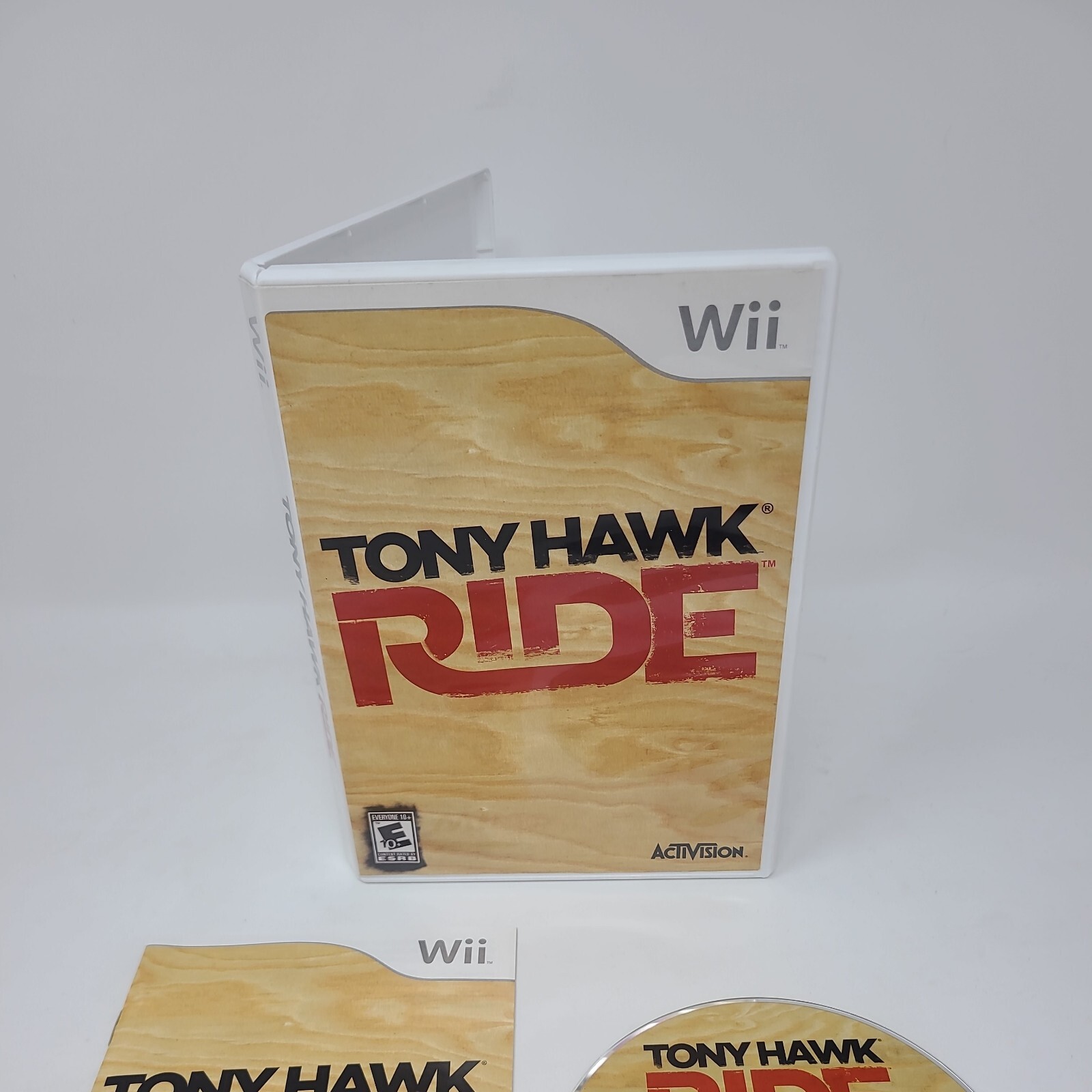 Tony Hawk Ride Wii Game Complete With Manual Tested E 10+ Skateboarding ...