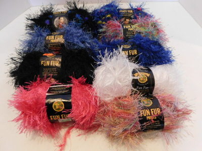 Lion Brand Fun Fur~YOU PICK Fun Fur or Fancy Fur~ 40 to 50 grams each ...