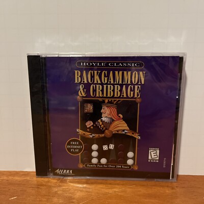 Sierra HOYLE Classic Backgammon & Cribbage Vintage (PC, 1999) NEW SEALED | eBay