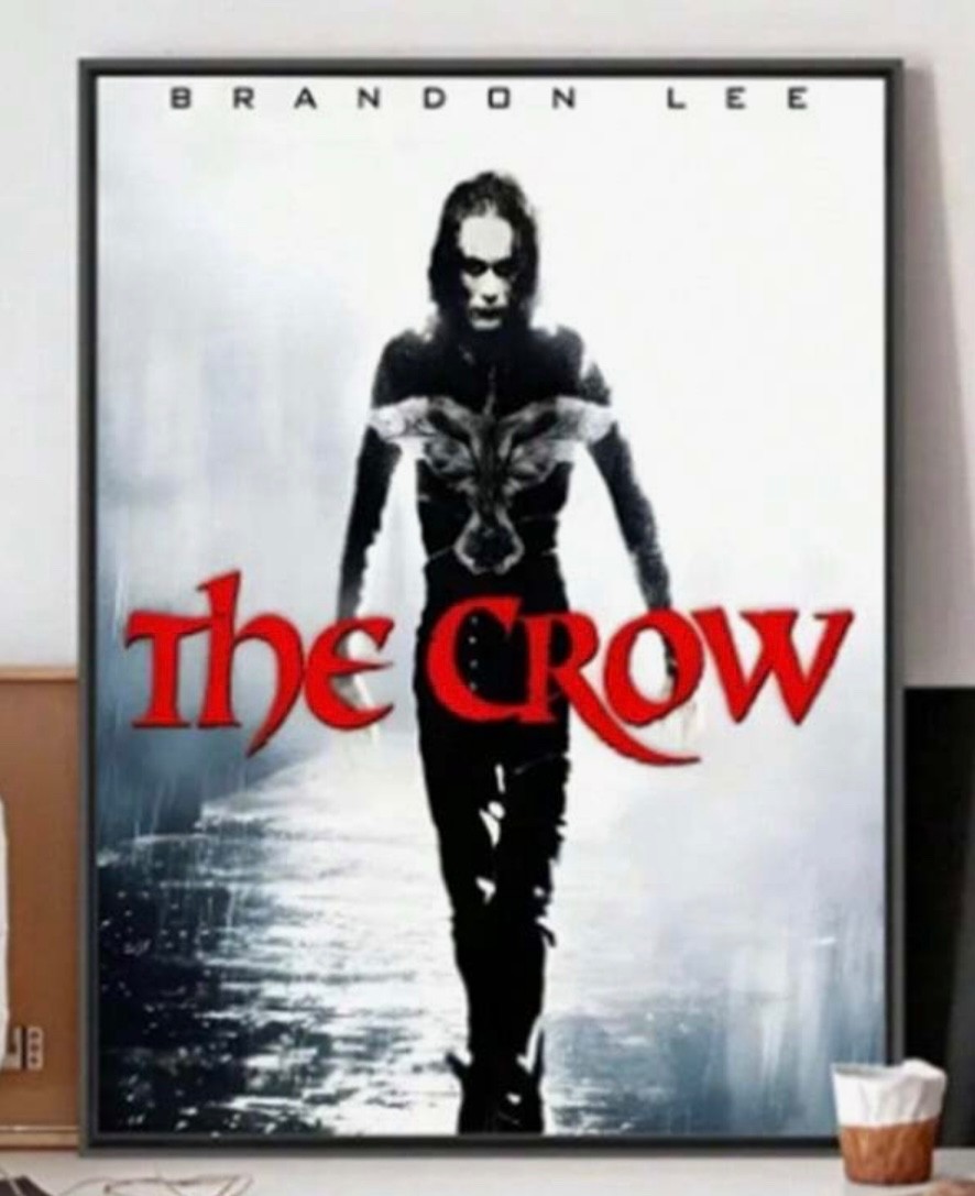 Canvas Wall Art THE CROW Theatrical Movie Poster Choice 4 Styles 12 x ...