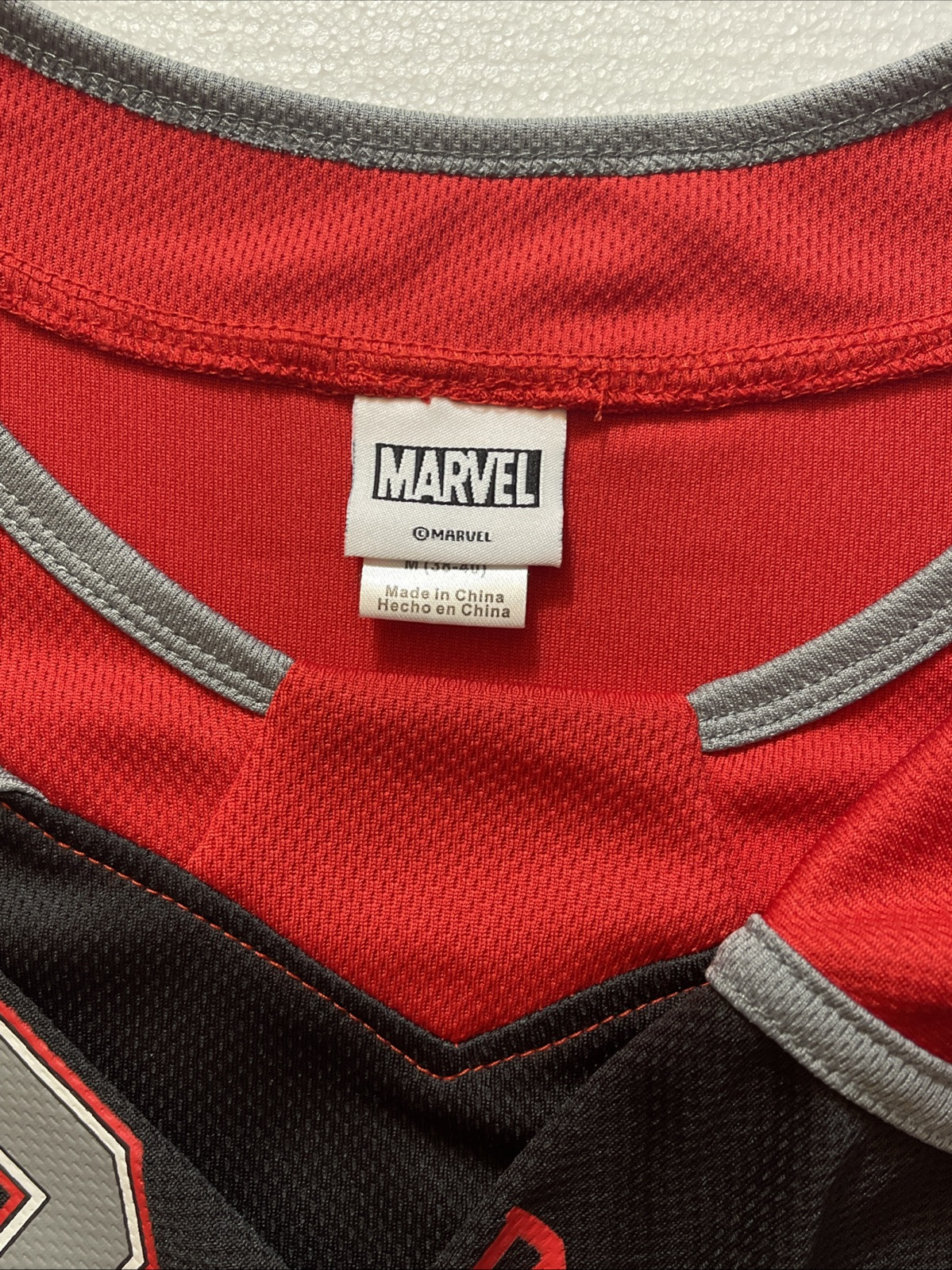 Marvel Deadpool #91 Logo Hockey Style Jersey Shirt Size Adult Medium | eBay