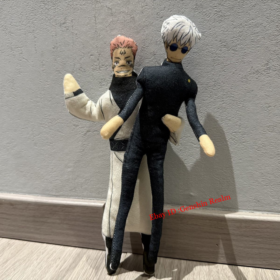 Anime Jujutsu Kaisen Ryomen Sukuna Plush Wired Doll Figure Collection ...