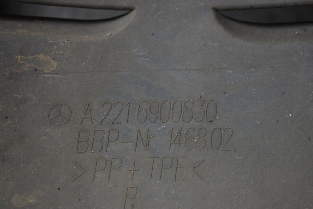 Fairing Wheel Housing Liner Front Right MERCEDES BENZ W221 A2216900830 ...