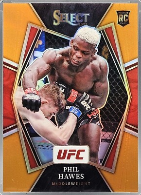 PHIL HAWES SSP 2022 SELECT UFC PREMIER LEVEL ROOKIE ORANGE PRIZM RC /35 ...
