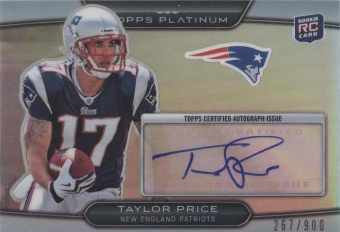2010 Topps Platinum - Taylor Price #112 Refractor Rookie Autographs ...