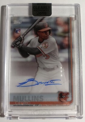 2019 Topps Clearly Cedric Mullins Authentic Rookie Autograph Baltimore ...
