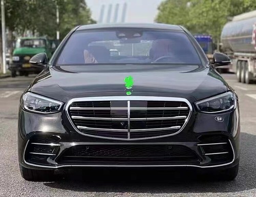 Chrome Front Grill Bumper Grille For Mercedes-Benz W223 S450 S500 S580 ...