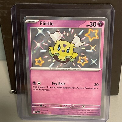 Pokémon Card - Shiny Flittle 164/091 - Scarlet & Violet Paldean Fates ...