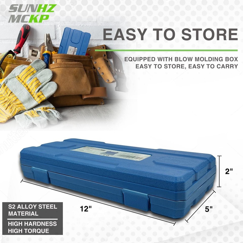 Alan Allen Alen Hex Key Socket Wrench Set Metric Standard Inch Short ...