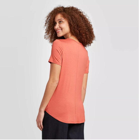 Women's Short Sleeve Scoop Neck T-Shirt - A New Day - Various Selections - C518 | eBay