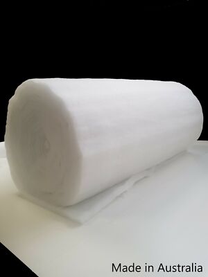 200Gsm 30 Metres of Polyester thermal bonded wadding Dacron Australian ...