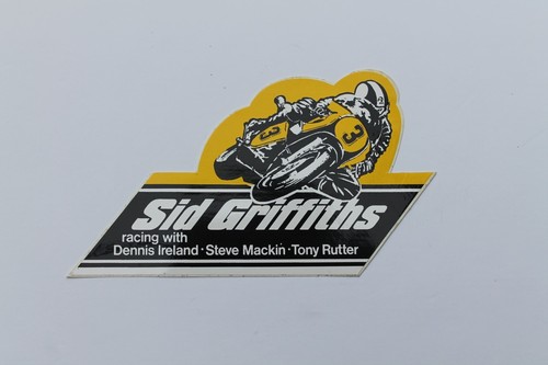 Sid Griffiths Racing Motorcycle Team 1970's/80's Rare Mint & Unused ...