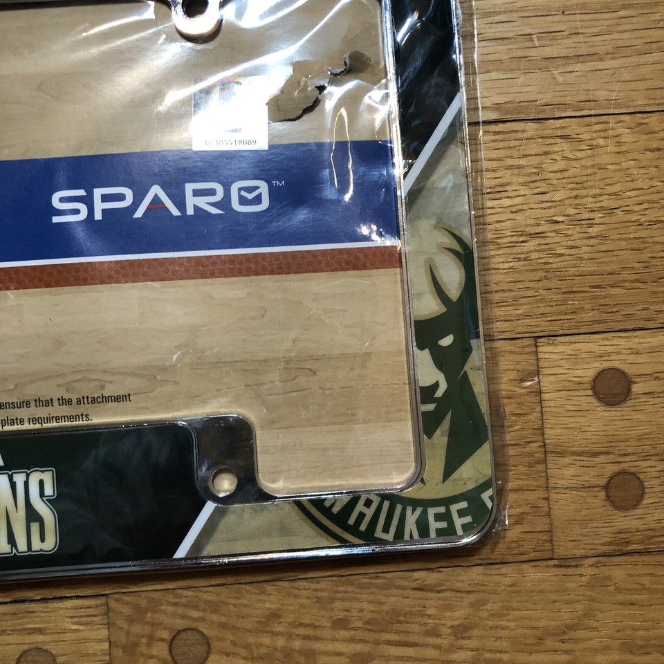 Milwaukee Bucks 2021 NBA Champs Full Color Metal License Plate Frame ...