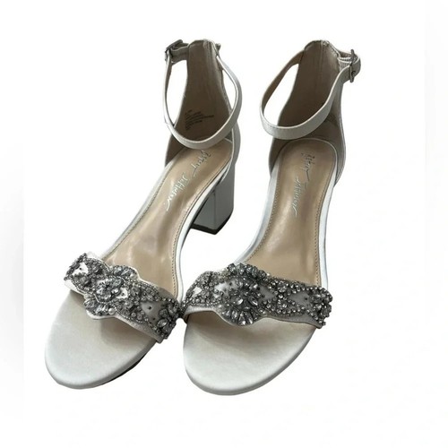 NWOT Betsey Johnson Women's Mel (Ivory) High Heel Sandals in size 7.5 ...