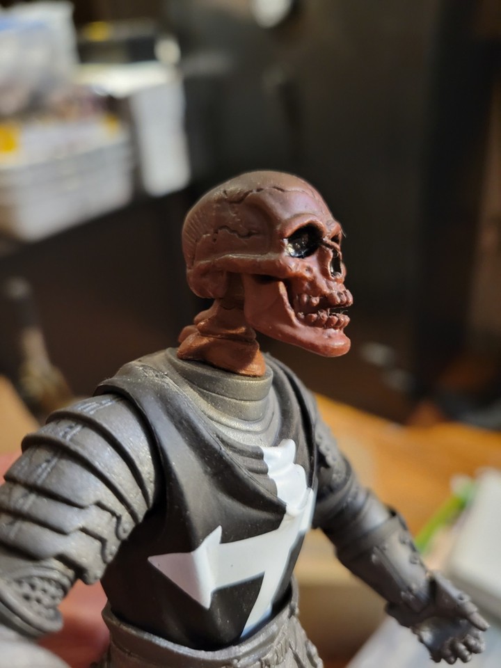 Mythic Legions Unknown One SKULL HEAD w/dark templar 1:12 LEGIONSCON ...