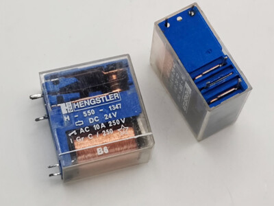 1Pce HENGSTLER H-550-1347 DC24V Power Relay 10A 250V 5Pins | eBay
