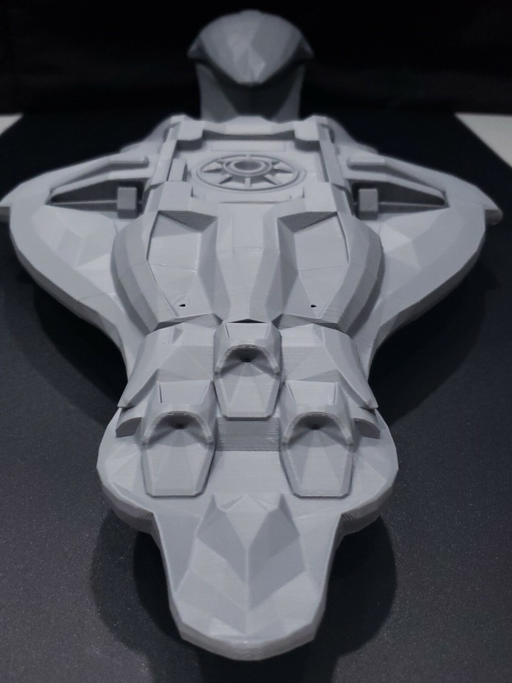 CAS-Class Assault Carrier Covenant 24" Model Custom Fleet Battles Ship ...