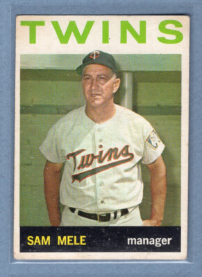 1964 Topps #54 Sam Mele VG-EX GO441 | eBay