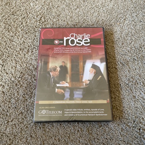 Charlie Rose (DVD, 2010, 2 Disc Set, PBS) New And Sealed With Apostle ...