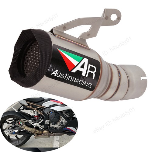 For BMW S1000RR 2019-2025 S1000R 2021-2025 60mm Muffler Silencers ...