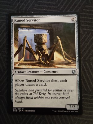 mtg runed servitor conspiracy take the crown | eBay