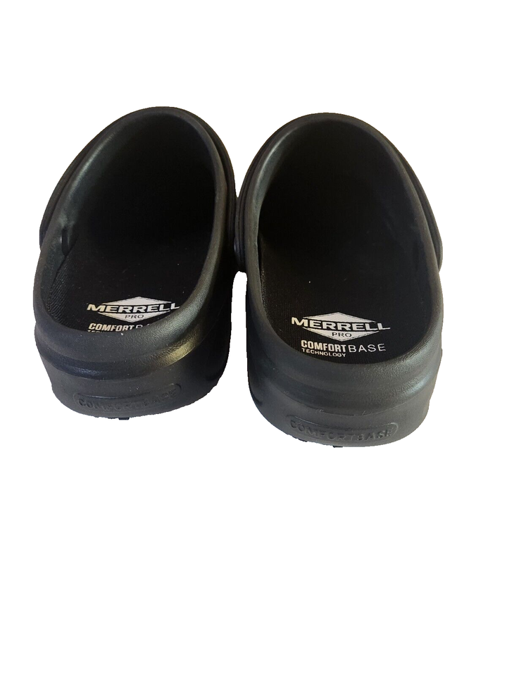 Merrell Men's US Size 9 Women's Size 11 Encore Service Pro Black Rubber ...
