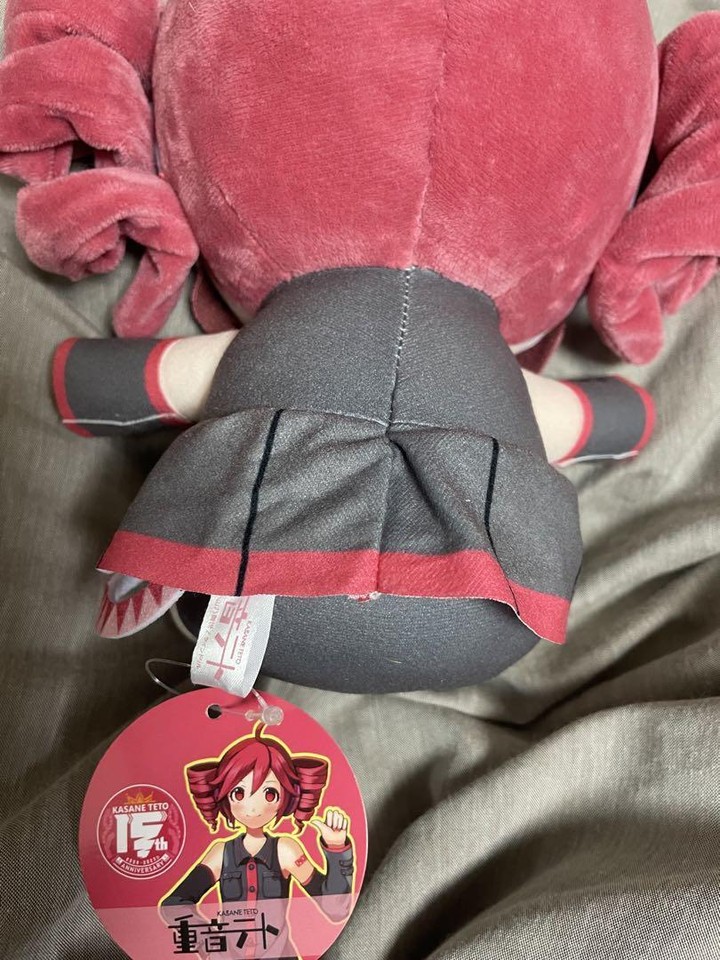 "Kasane Teto Plush Doll Pink Character Stuffed Toy 30cm New with Tag ...