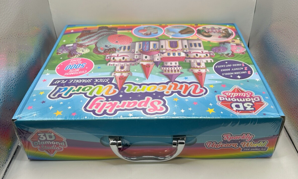 Sparkly Unicorn🦄 3D Castle World Set Diamond Art & Craft Fun Kids | eBay UK