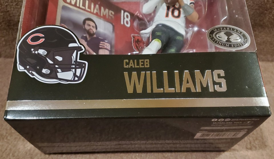 Caleb Williams NFL 7" Figure McFarlane Platinum Edition NFL Legacy ...