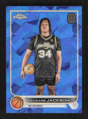 Jahzare Jackson 2022 Topps Chrome Sapphire Edition OTE #69 | eBay