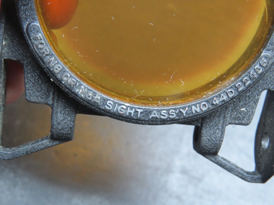 WW2 N8 or N8A Gun Sight Polaroid Variable Density Attachment | eBay