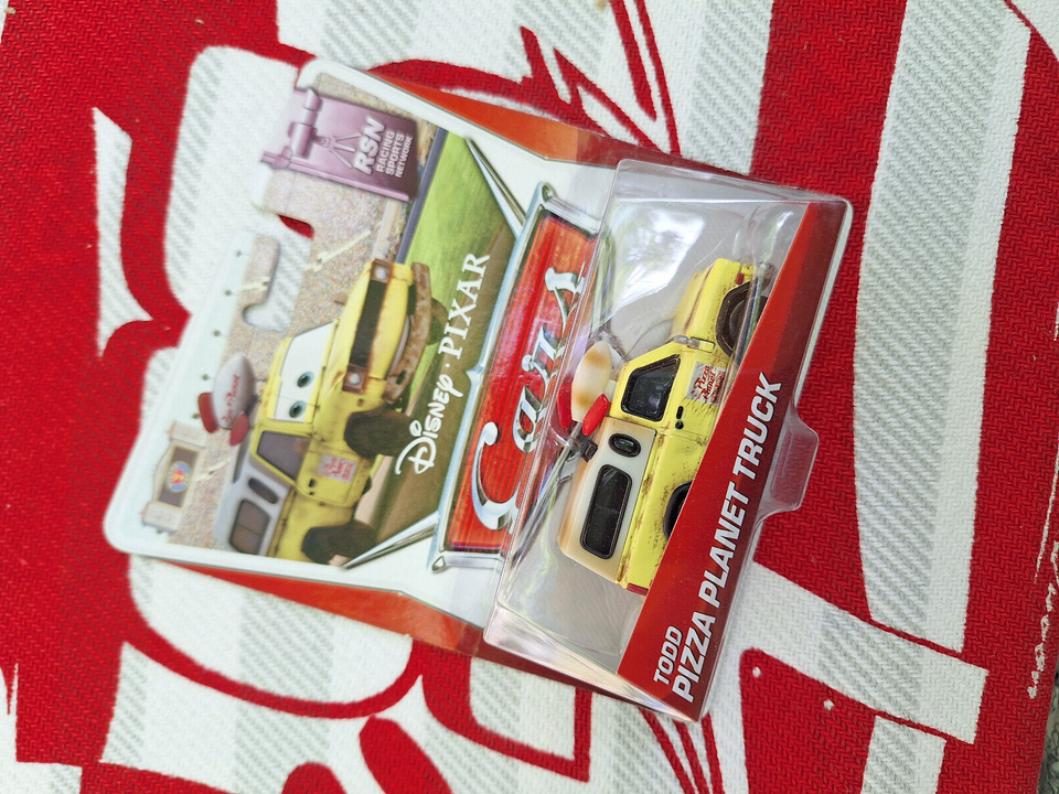 Mattel Disney / Pixar Cars( Todd Pizza Planet Truck ) RSN Racing Sprots ...