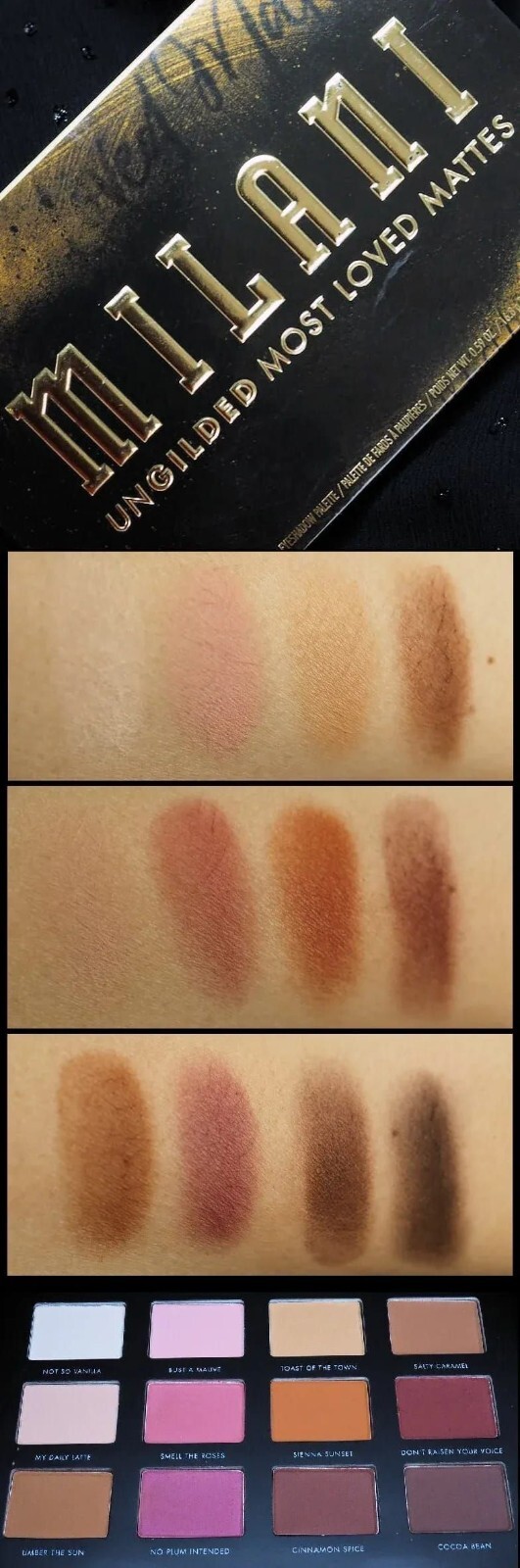 Milani Ungilded Most Loved Mattes Eyeshadow Palette 0.59oz. New. Made ...