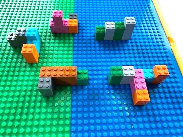 Kids Only LEGO Building Lap Table w/ Storage Drawer, Handle * PLUS 100 ...